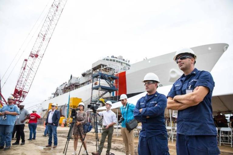 Keel Laying Ceremony Held for USCG's Offshore Patrol Cutter 'USCGC ...