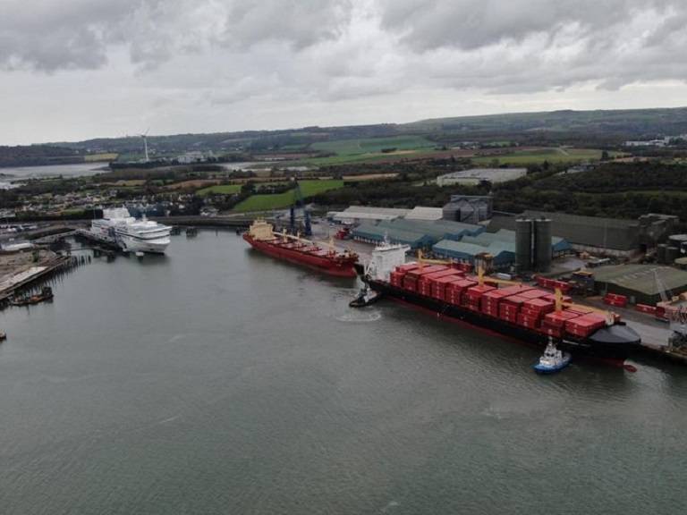 Port of Cork Trade Traffic Dips in 2020 - VesselFinder