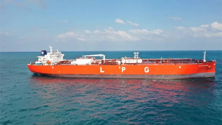 Jiangnan Shipyard delivered the world's first LPG-powered VLGC - VesselFinder