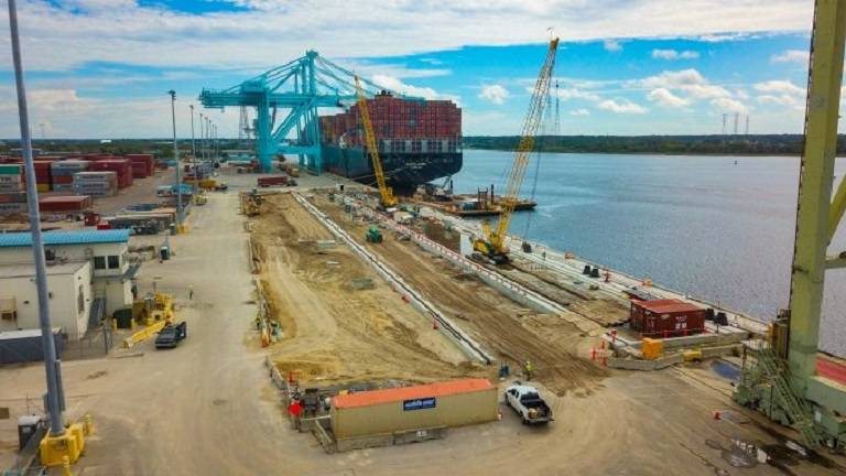 Next phase of berth reconstruction at JAXPORT’s Blount Island terminal ...