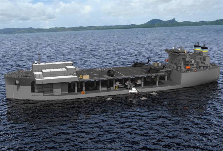 General Dynamics NASSCO Begins Construction on Fifth Ship in the ESB Program for the U.S. Navy ...