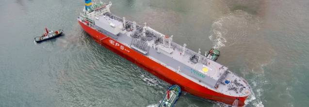 Eastern Pacific Shipping’ recieves first of six tankers powered by ...