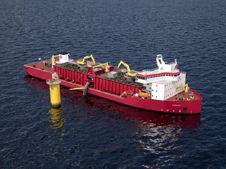 Jones Act Subsea Rock Installation Vessel Built to ABS Class - VesselFinder