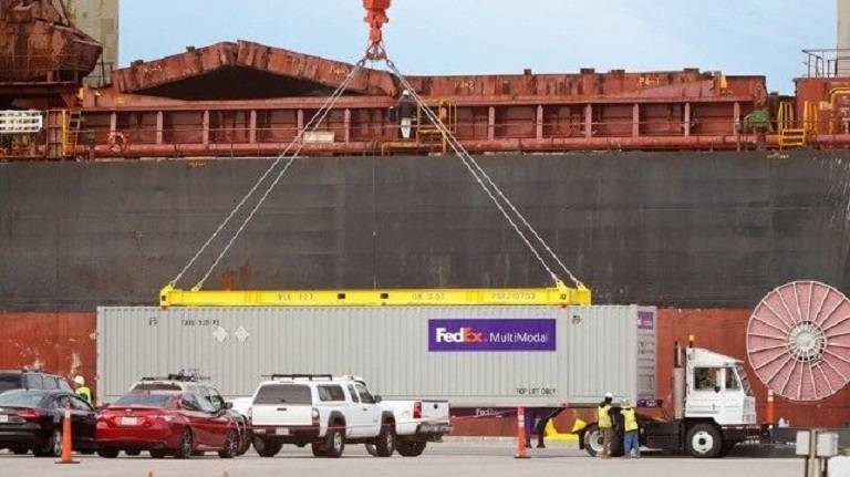 FedEx Execs Join Port of Hueneme and Navy Leadership to Celebrate ...