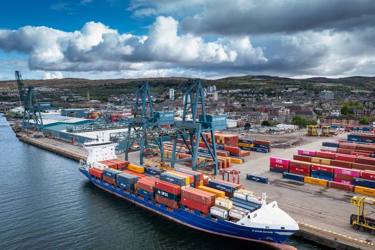 New cranes set for Greenock Ocean Terminal in biggest ever investment ...