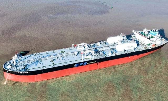CSSC delivers world’s first LNG dual-fuel 158,000 dwt Suezmax tanker ...