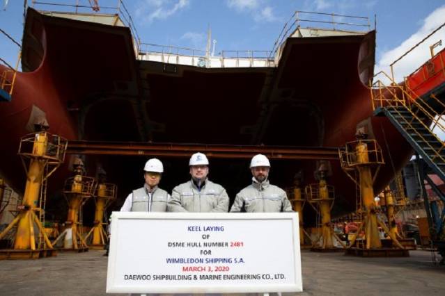 Minerva lays keel for its first LNG newbuild - VesselFinder