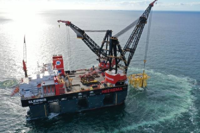 Heerema’s Sleipnir Completes First Wind Project - VesselFinder