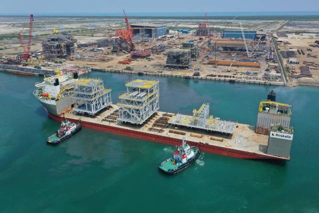 McDermott Announces Shipment of First MODEC FPSO Modules - VesselFinder
