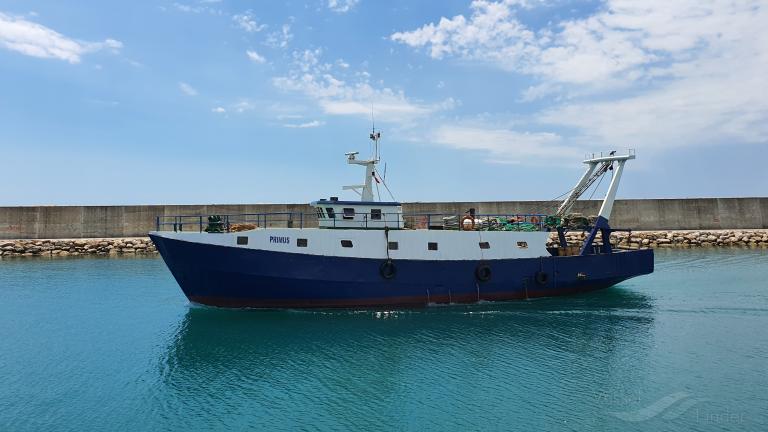 PRIMUS, Fishing vessel - Details and current position - MMSI 201000140 ...