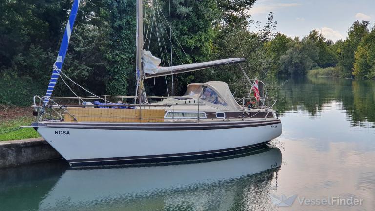 ROSA, Sailing vessel - Details and current position - MMSI 203247456 ...