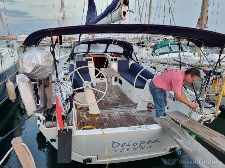 DEIOPEA, Sailing vessel - Details and current position - MMSI 203249664 ...