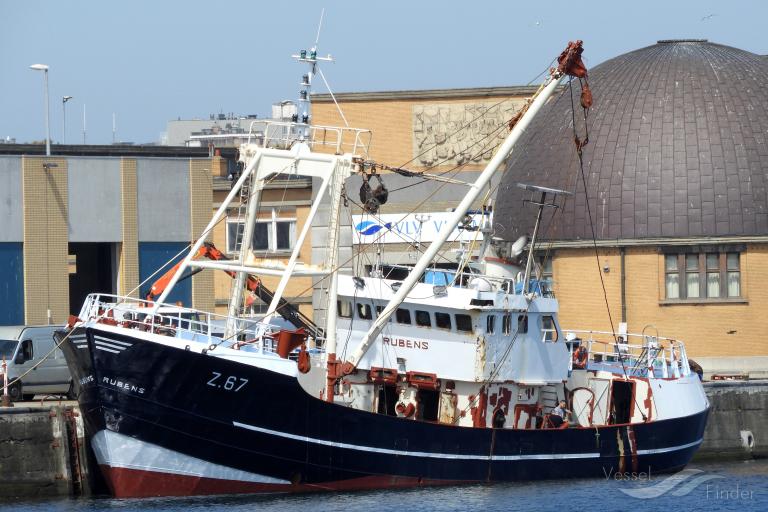 MFV Z67 RUBENS, Fishing Vessel - Scheepsdetails en huidige positie - IMO 8410017 - VesselFinder