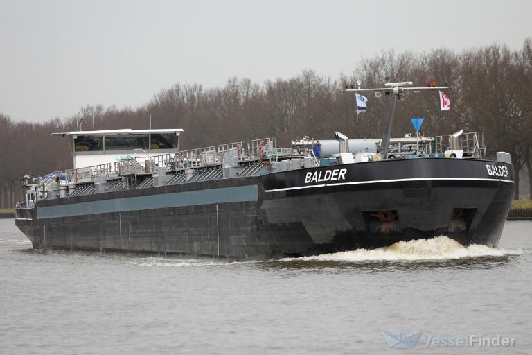 BALDER, Tanker - Details and current position - ENI 06105686, MMSI ...