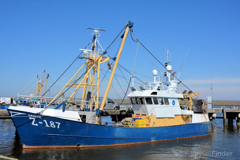 Z187 GRIETJE, Fishing vessel - Scheepsdetails en huidige positie - MMSI ...