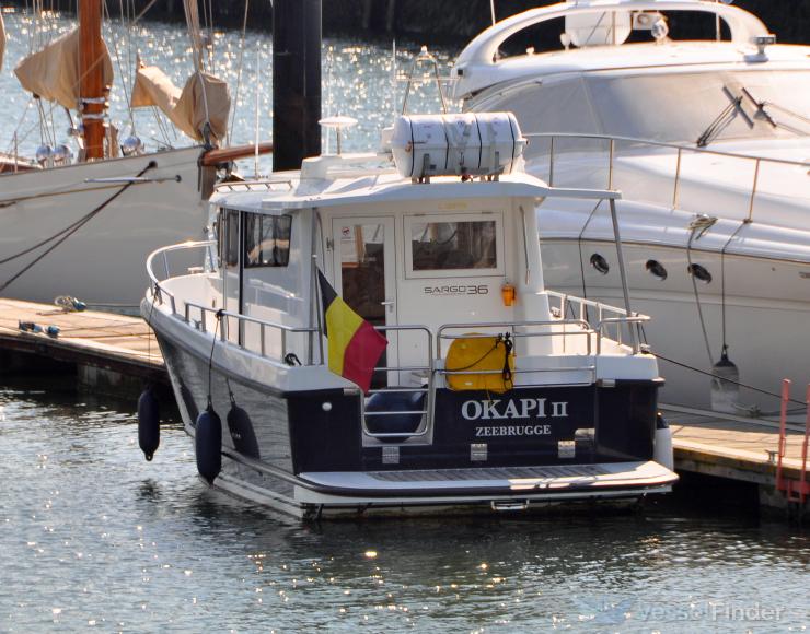 OKAPI II, Pleasure craft - Details and current position - MMSI ...