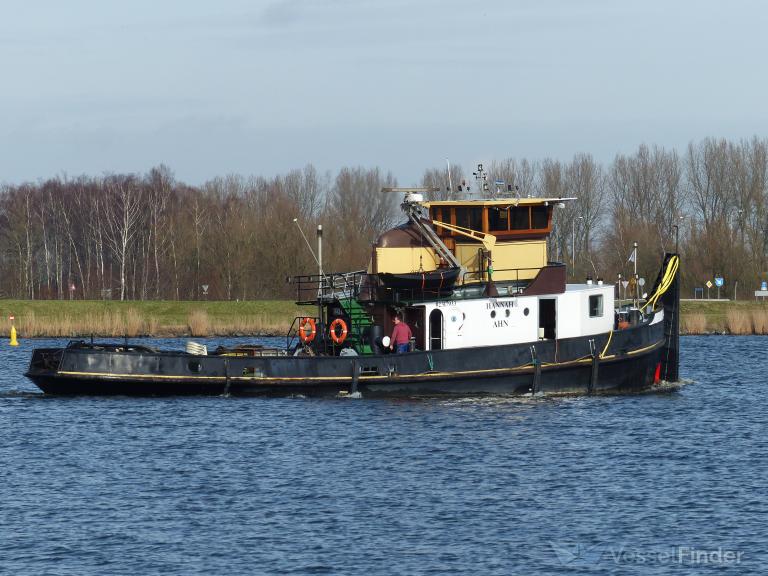 HANNAH, Cargo ship - Details and current position - MMSI 205463590 ...