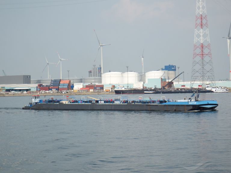 WAPPER, Tanker - Details and current position - MMSI 205535390 ...