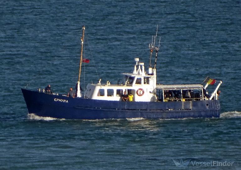 EPHYRA, Diving ops - Details and current position - MMSI 205705710 - VesselFinder