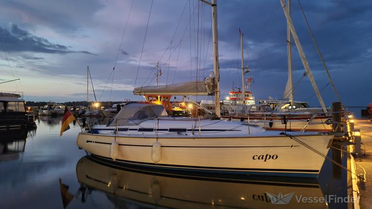CAPO, Sailing vessel - Details and current position - MMSI 211139240 ...