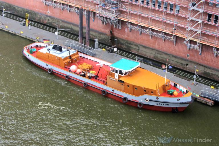 BORKUM, Tanker - Details and current position - ENI 05501410, MMSI ...