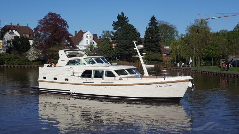 PIA MARIA, Pleasure craft - Details and current position - MMSI ...