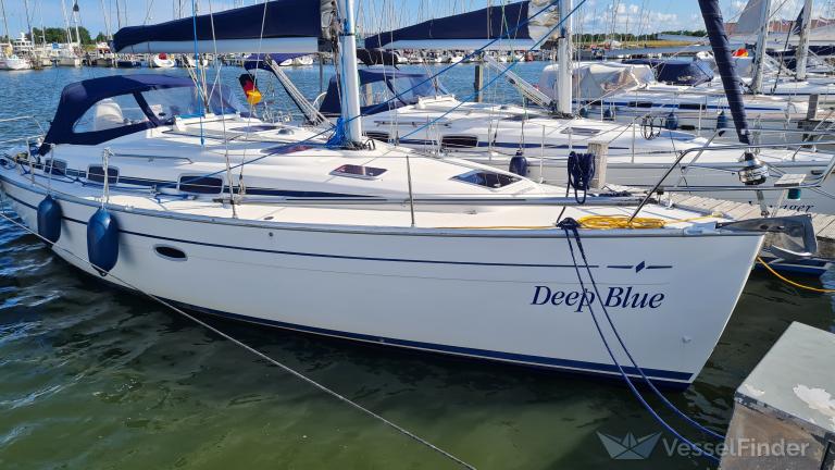 DEEP BLUE, Sailing vessel - Details and current position - MMSI ...