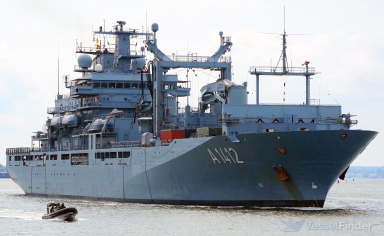 GERMAN NAVY A1412, Military ops - Schiffsdaten und aktuelle Position ...