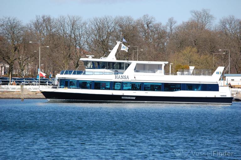 HANSA, Passenger ship - Details and current position - MMSI 211397930 ...