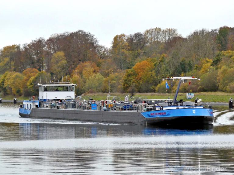 IMKE DEYMANN, Tanker - Details and current position - ENI 04807760 ...