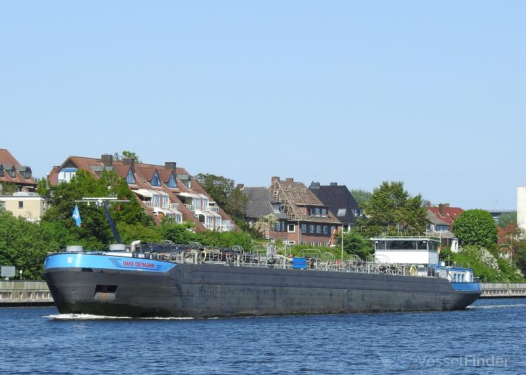 IMKE DEYMANN, Tanker - Details and current position - ENI 04807760 ...