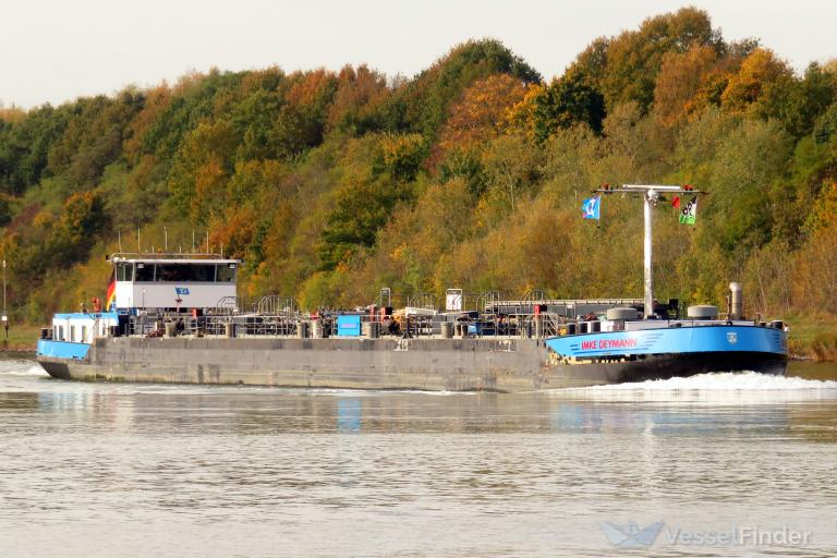 IMKE DEYMANN, Tanker - Detalles del buque y posición actual - MMSI ...