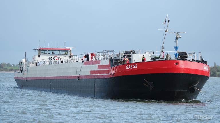 GAS 83, Other type - Details and current position - ENI 05110880, MMSI ...