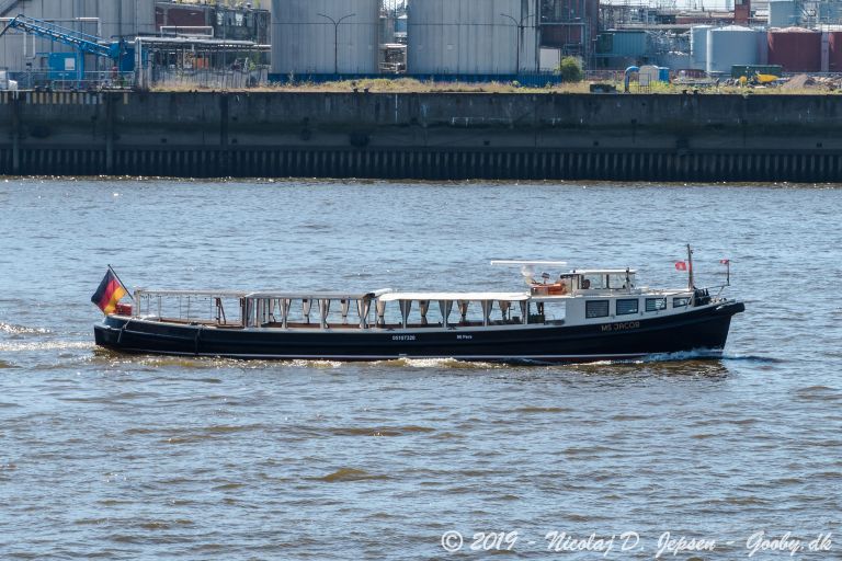 JACOB, Passenger ship - Details and current position - ENI 05107320 ...