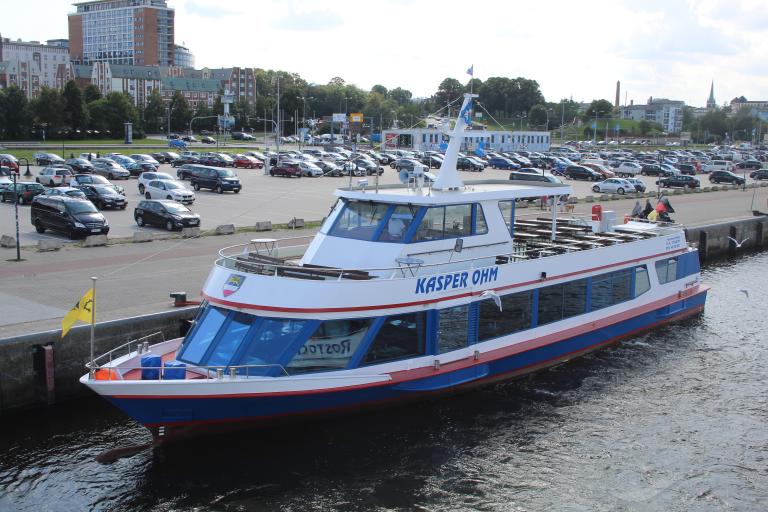 KASPER OHM, Passenger ship - Details and current position - ENI 04033860, MMSI 211539030 ...