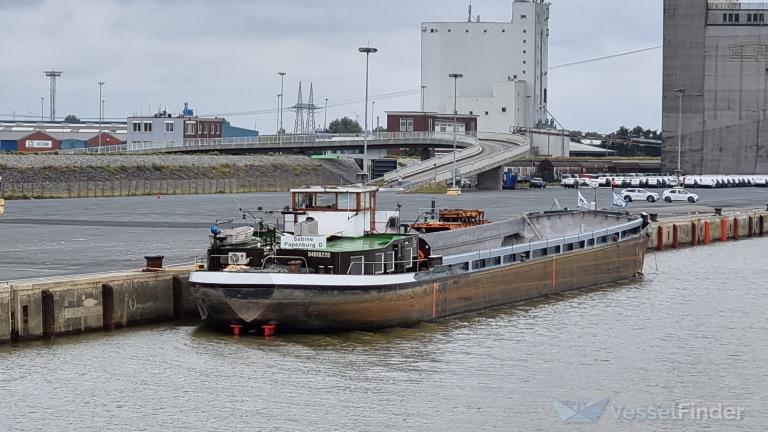 SABINE, Cargo ship - Details and current position - ENI 04018220, MMSI ...