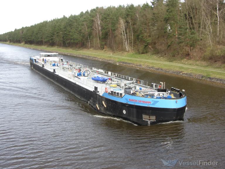 MARION DEYMANN, Tanker - Details and current position - ENI 04811050 ...