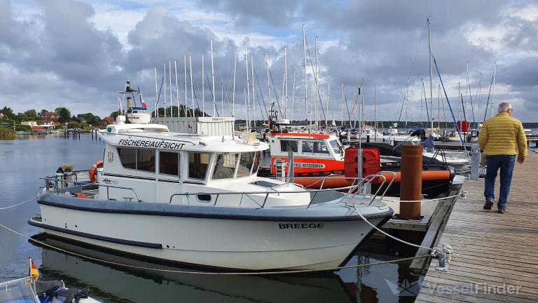 BREEGE, Law enforcment - Details and current position - MMSI 211625400 ...