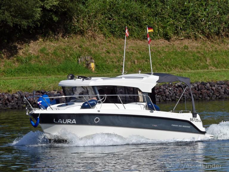 LAURA, Pleasure craft - Details and current position - MMSI 211753650 ...