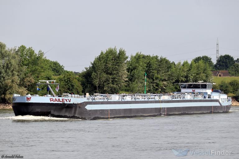 RAILEY V, Tanker - Details and current position - ENI 04807440, MMSI ...