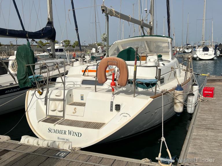 SUMMER WIND, Pleasure craft - Details and current position - MMSI ...