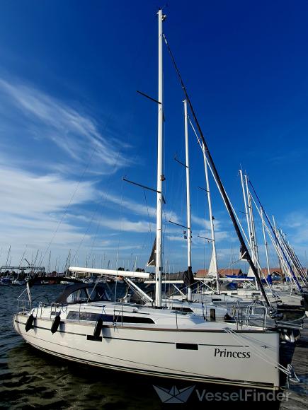 PRINCESS, Sailing vessel - Details and current position - MMSI ...