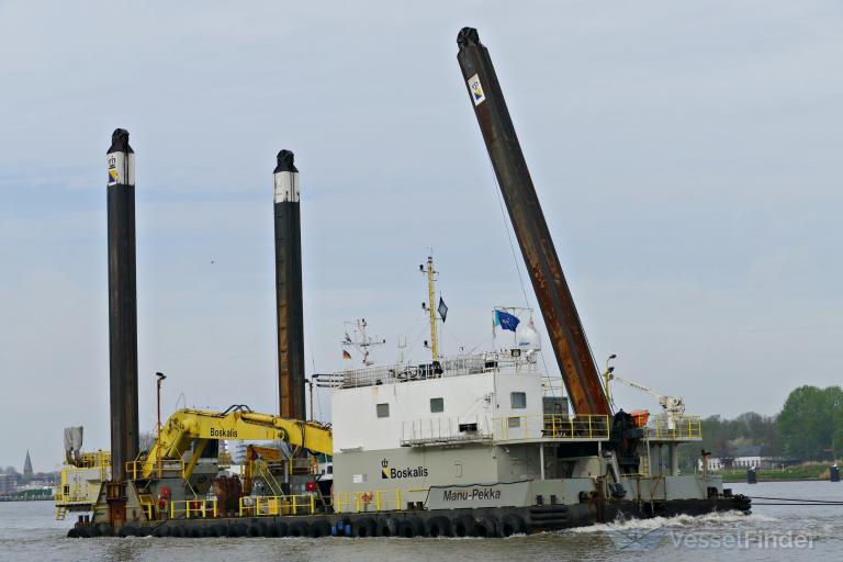 MANU PEKKA, Dredging or UW ops - Details and current position - MMSI ...
