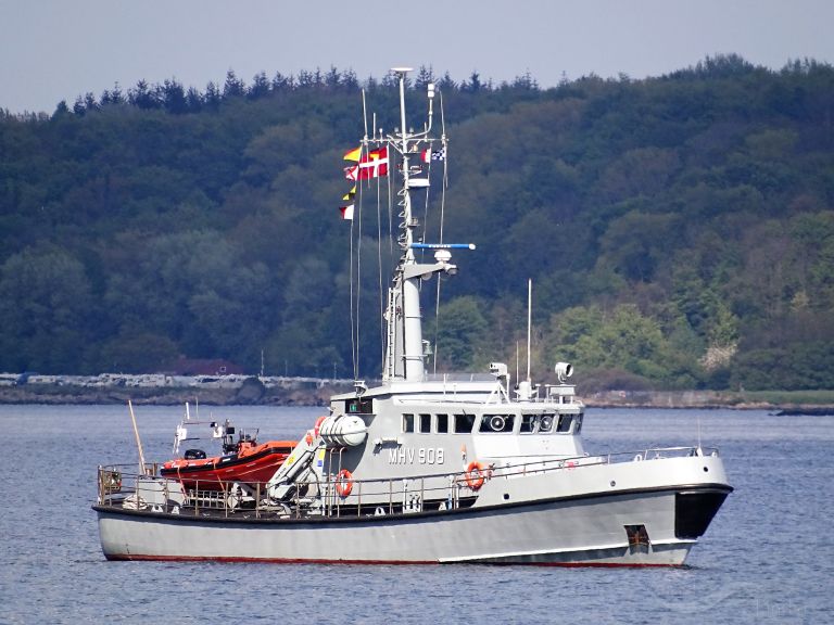 MHV 908 BRIGADEN, Military ops - Details and current position - MMSI ...