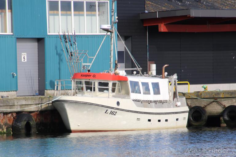 L162 KASPER O, Fishing vessel - Details and current position - MMSI ...