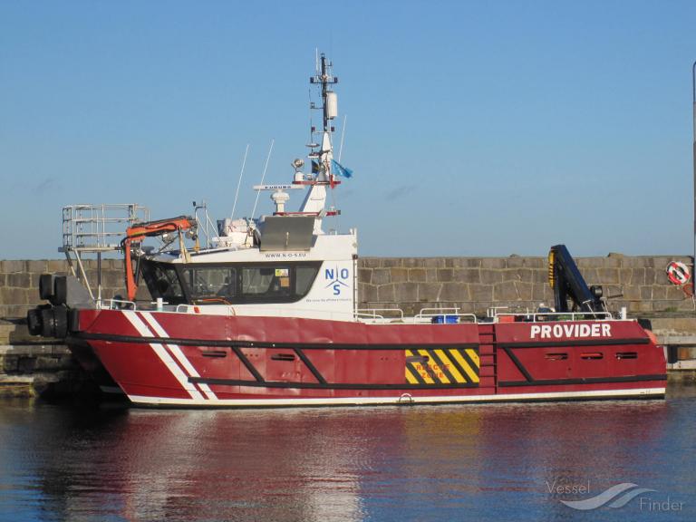 PROVIDER, Local type - Details and current position - MMSI 219014427 ...