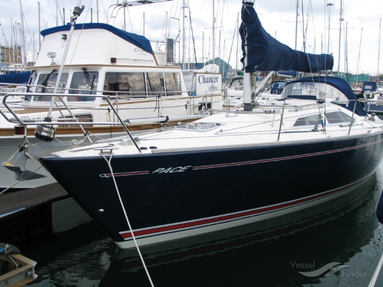 PACE, Pleasure craft - Details and current position - MMSI 219017286 ...