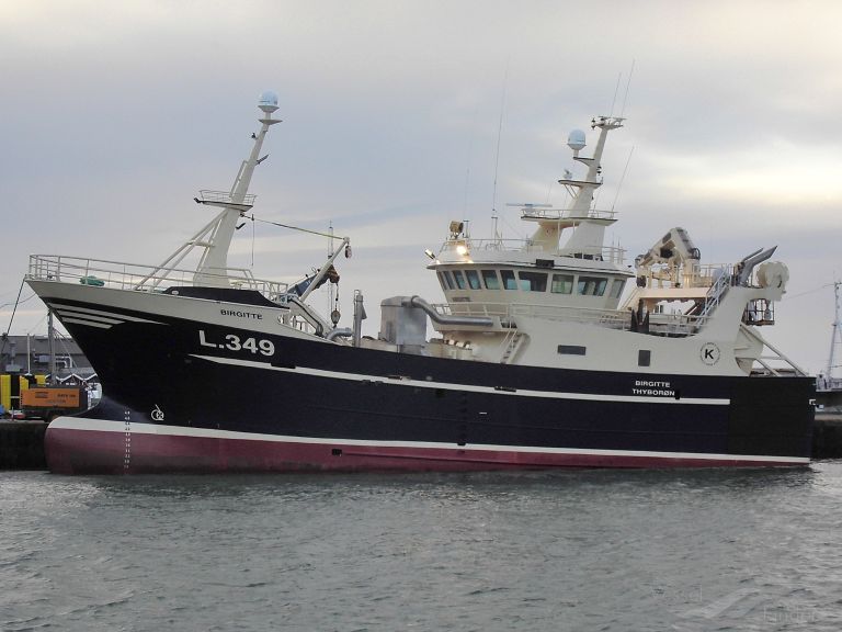 BIRGITTE L349, Fishing vessel - Details and current position - MMSI ...