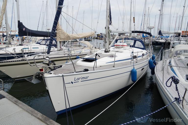 LARIMAR, Sailing vessel - Details and current position - MMSI 219025651 ...