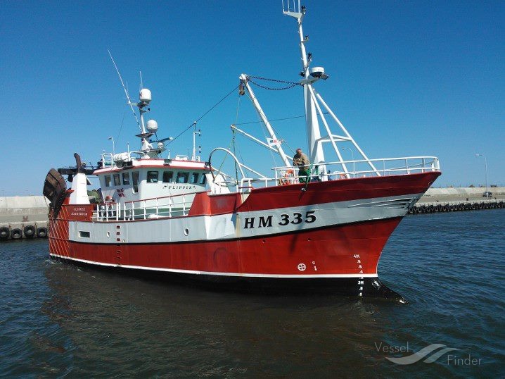 HM335 FLIPPER, Fishing vessel - Details and current position - MMSI ...